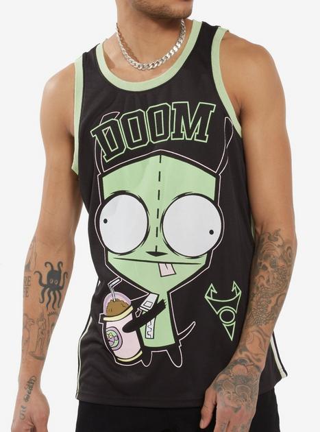 Invader Zim Gir Doom Basketball Jersey Hot Topic