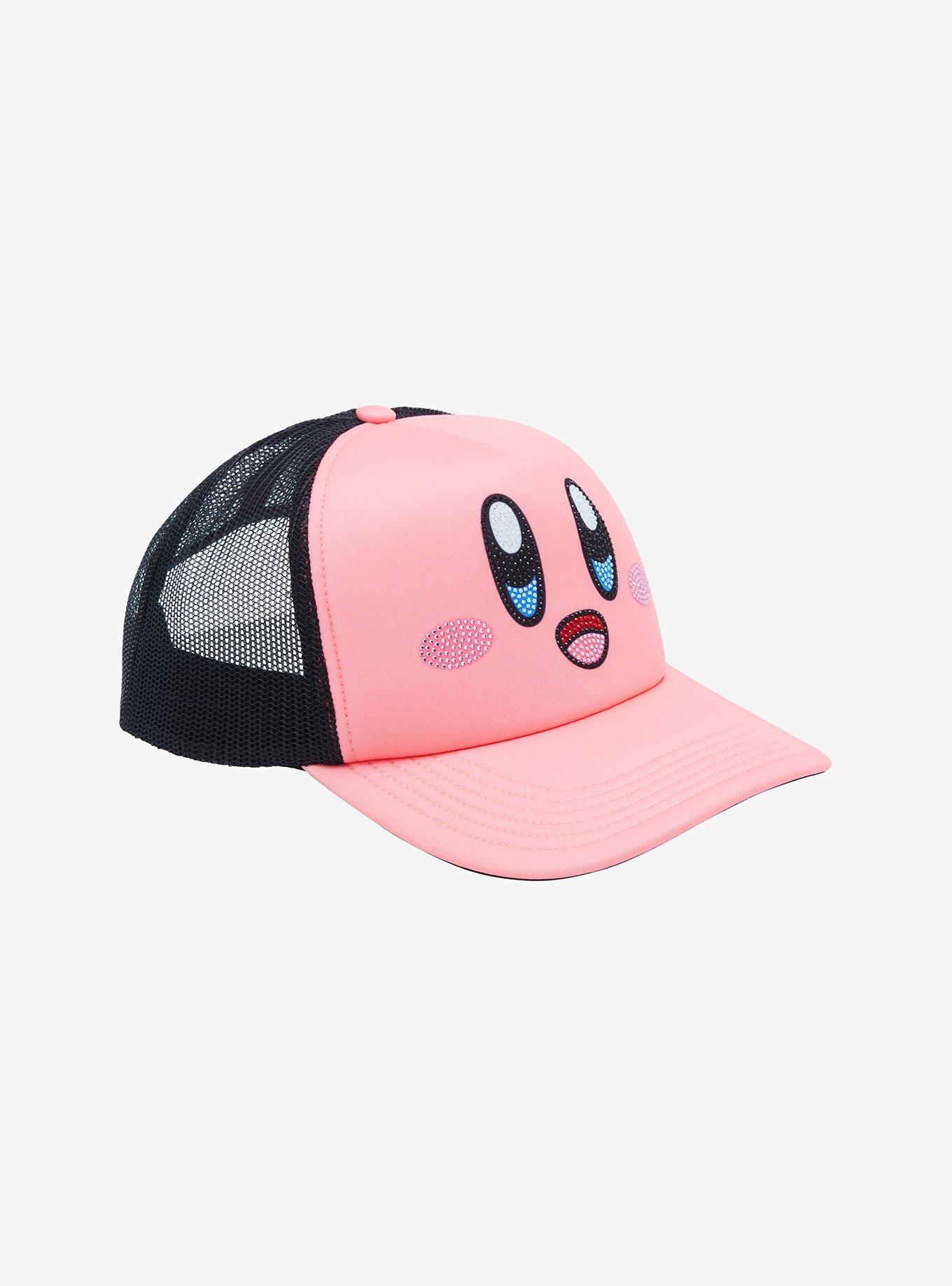 Kirby Rhinestone Trucker Hat Hot Topic
