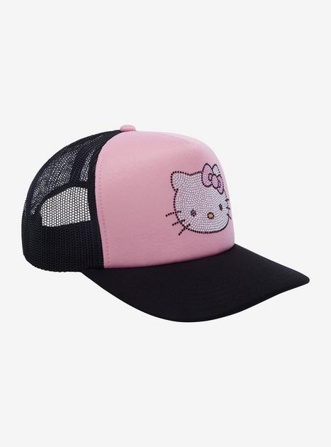 Hello Kitty Rhinestone Trucker Hat | Hot Topic