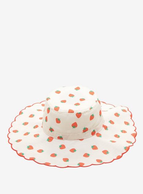 Strawberry Bucket Hat | Hot Topic