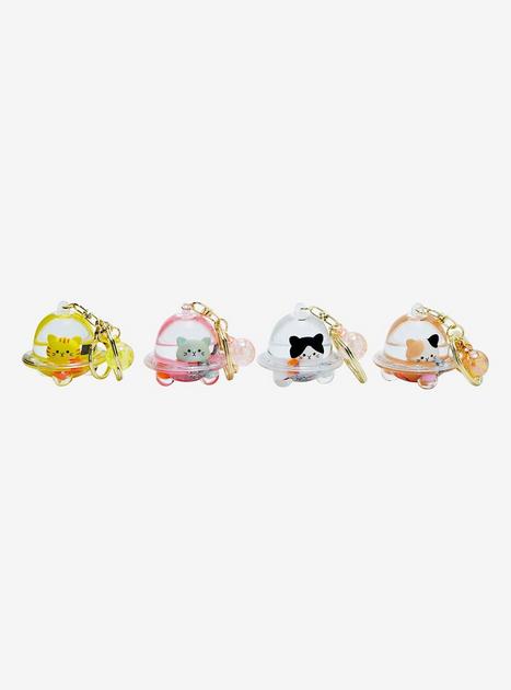 Floating Kitty UFO Blind Bag Keychain | BoxLunch