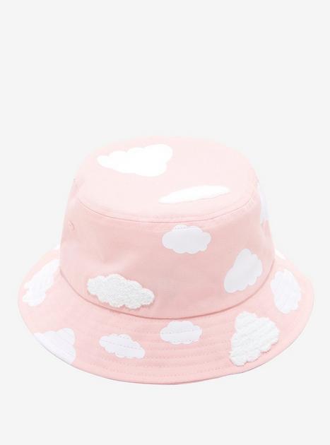 Pink Cloud Bucket Hat | Hot Topic
