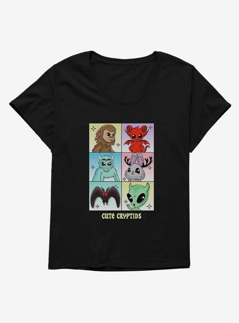 Cryptids Cute Grid Girls T-Shirt Plus Size | Hot Topic