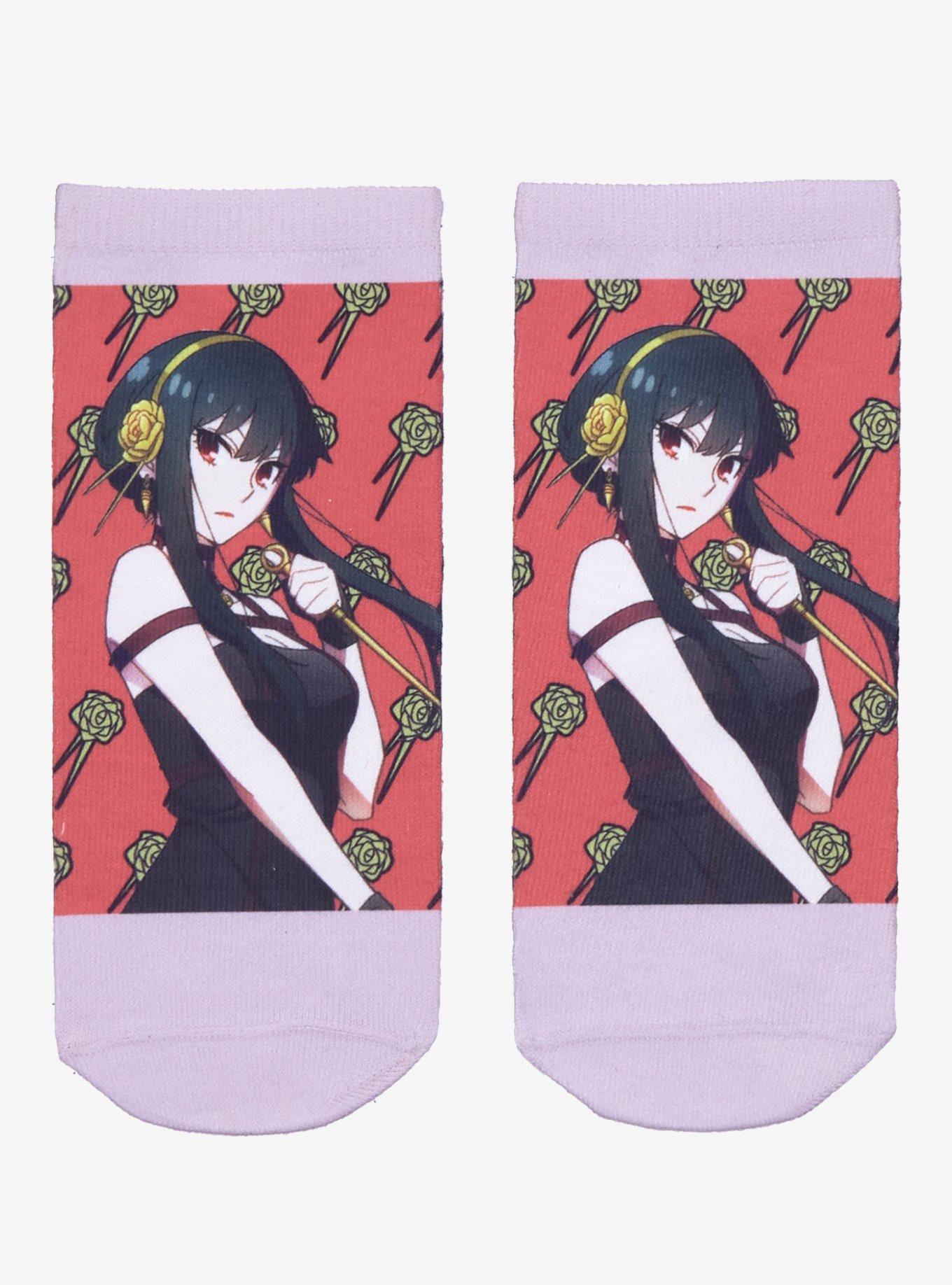 Spy X Family Yor Forger No-Show Socks | Hot Topic