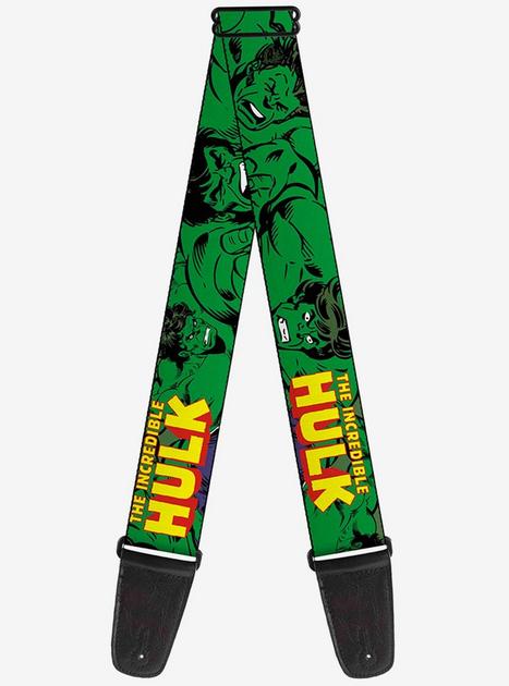 Marvel The Incredible Hulk Repeat Guitar Strap | BoxLunch
