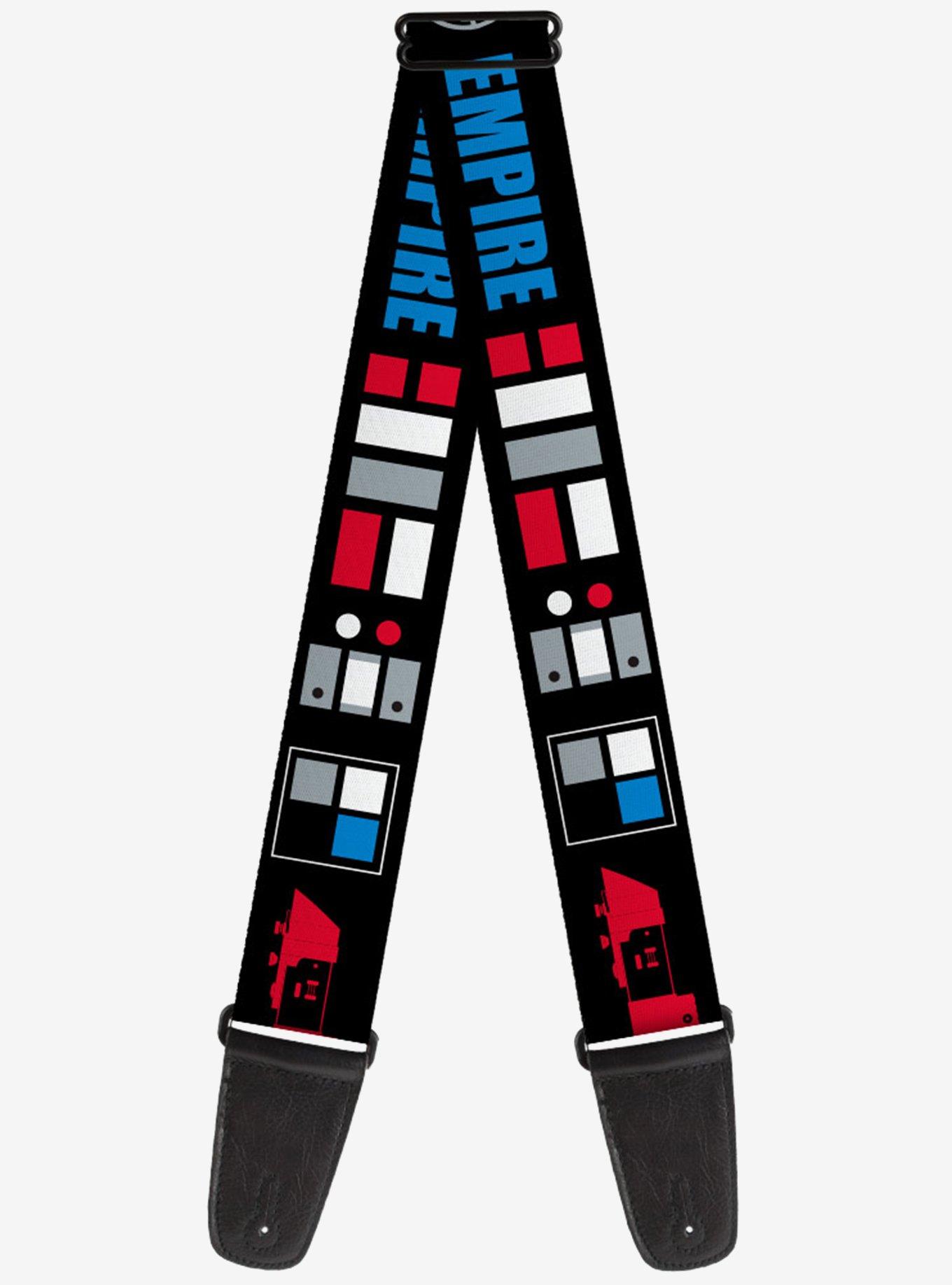 Star Wars Galactic Empire Elements Collage Guitar Strap | BoxLunch