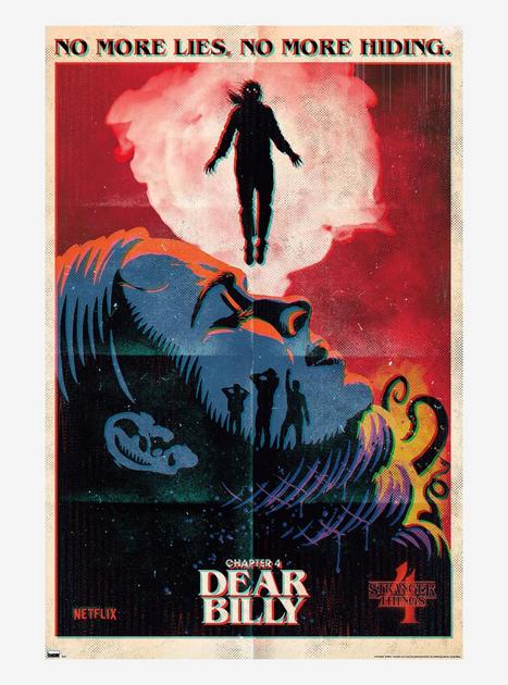 Stranger Things Dear Billy Poster | Hot Topic