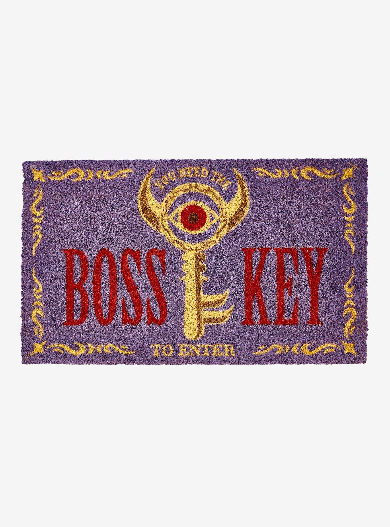 The Legend Of Zelda Boss Key Doormat | Hot Topic