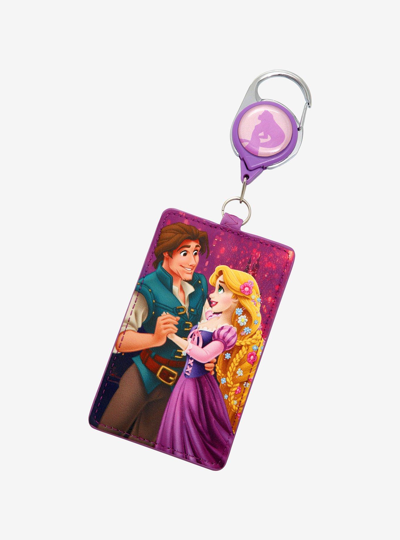 Loungefly Disney Tangled Rapunzel & Flynn Retractable Lanyard ...
