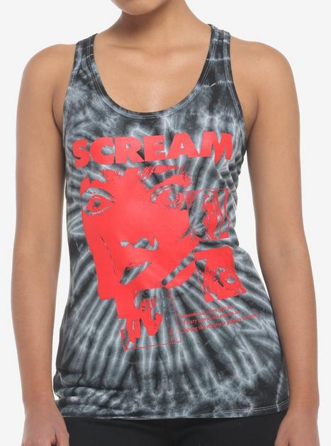 Scream Poster Tie-Dye Girls Tank Top | Hot Topic