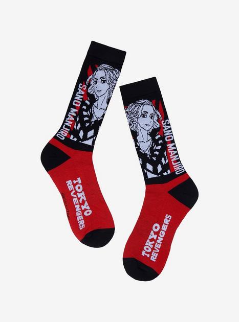 Tokyo Revengers Manjiro Sano Crew Socks | Hot Topic
