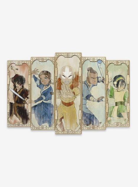 Avatar: The Last Airbender Panel Wood Wall Decor | BoxLunch
