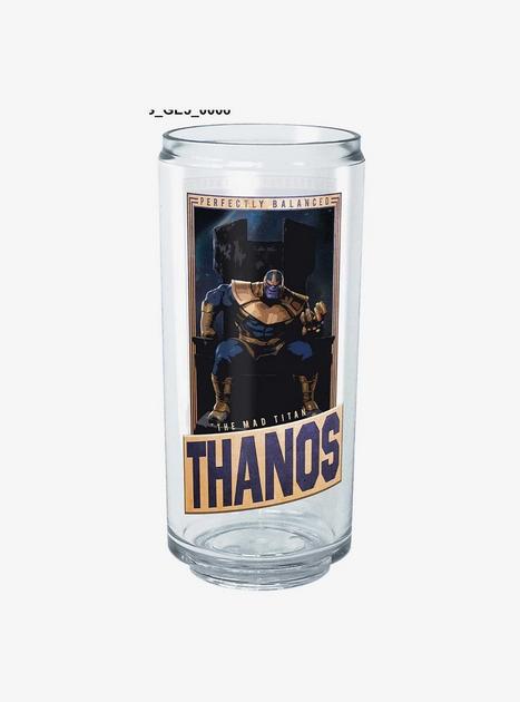 Marvel The Avengers Thanos The Mad Titan Can Cup - CLEAR | BoxLunch