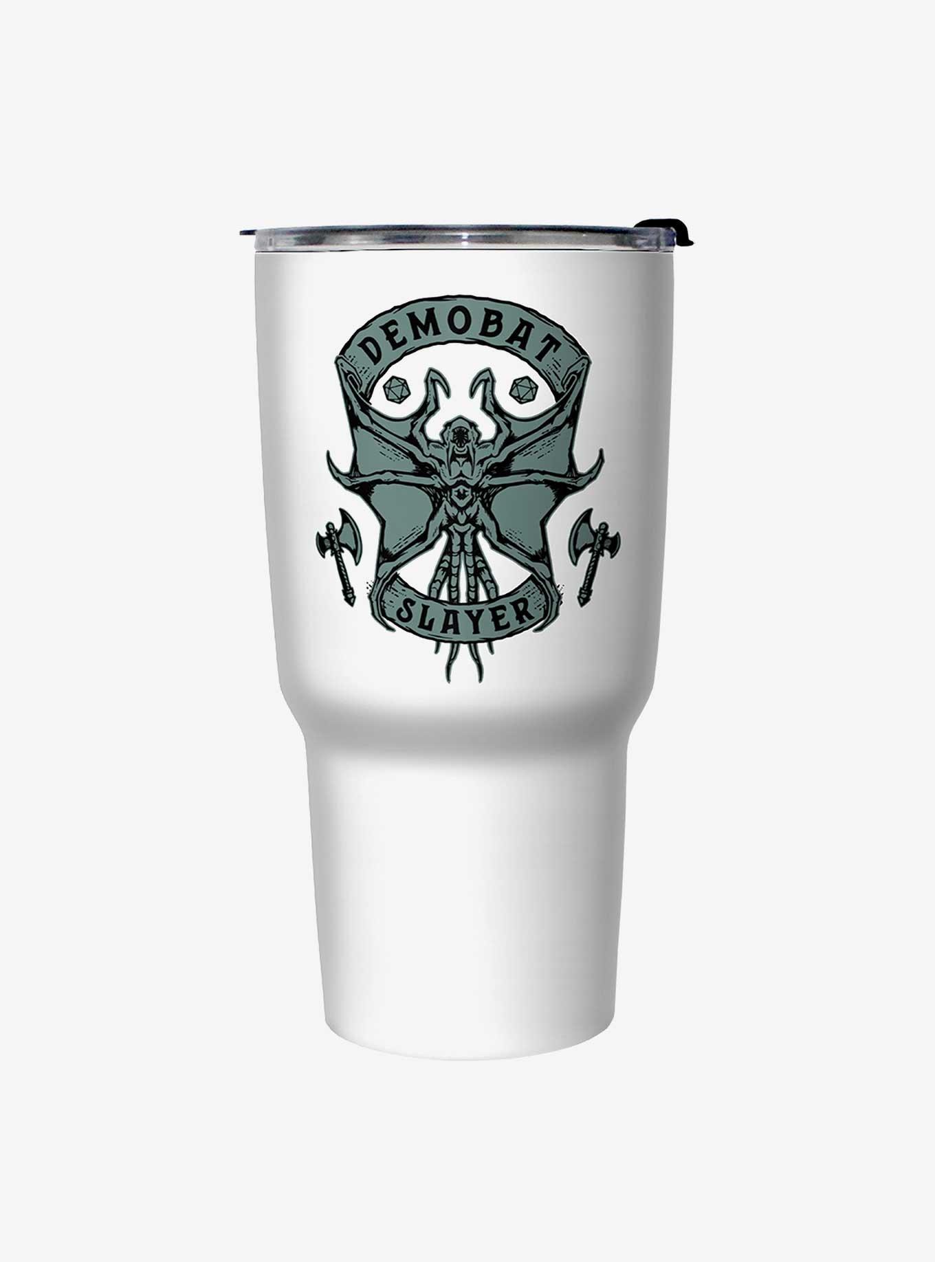 Stranger Things Demobat Slayer Travel Mug - WHITE | BoxLunch