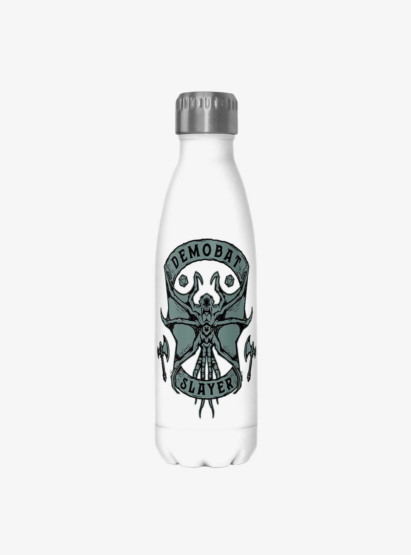 Stranger Things Demobat Slayer Stainless Steel Water Bottle - WHITE ...