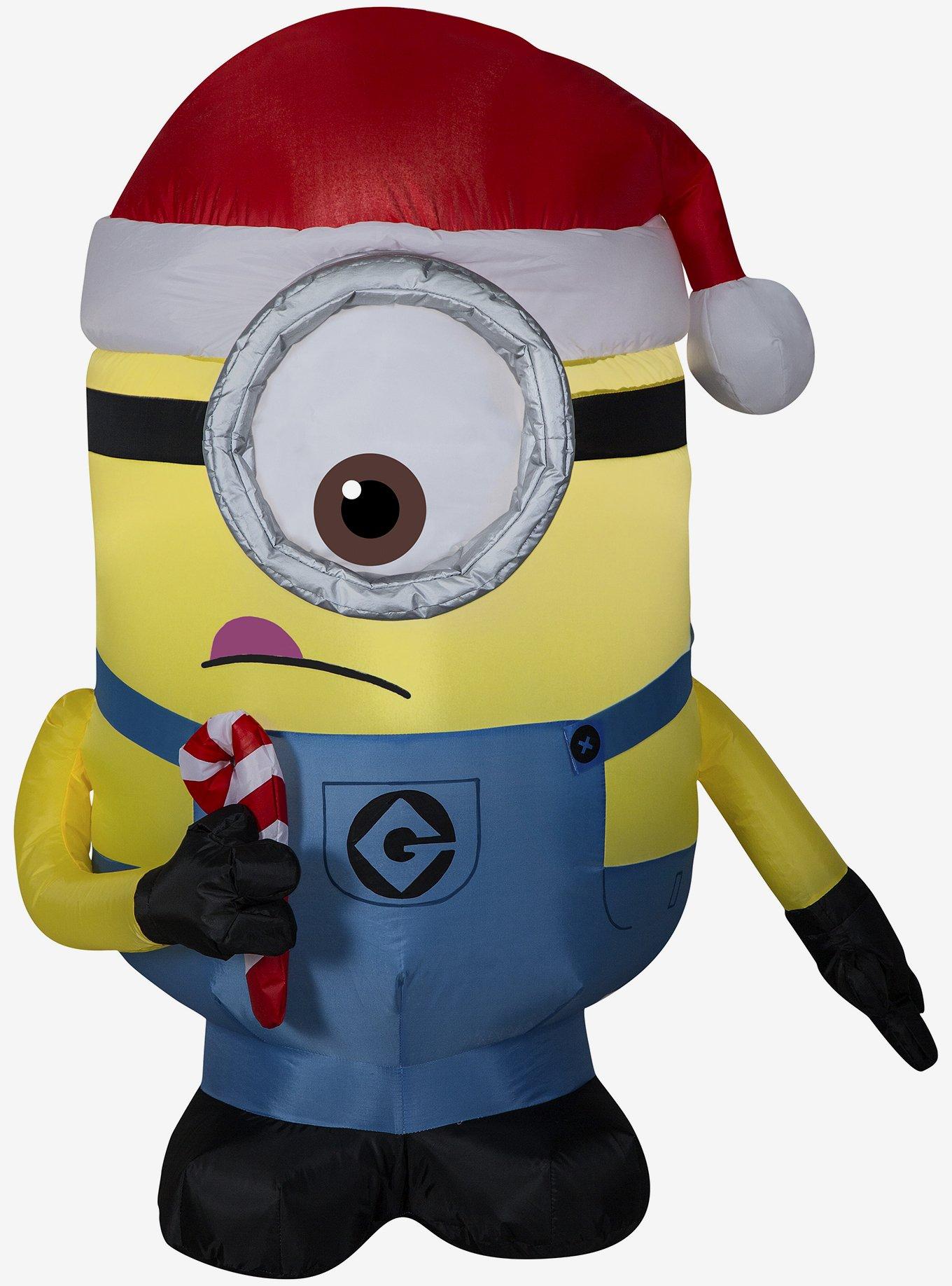 Minions Carl With Tongue Sticking Out Airblown | Hot Topic