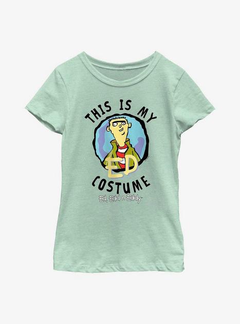 Ed, Edd, & Eddy My Ed Costume Cosplay Youth Girls T-Shirt - GREEN ...