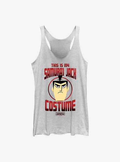 Samurai Jack My Samurai Jack Costume Cosplay Womens Tank Top - WHITE ...
