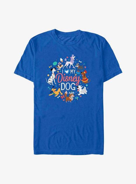 Disney Channel I Love Disney Dogs T-Shirt - BLUE | Hot Topic