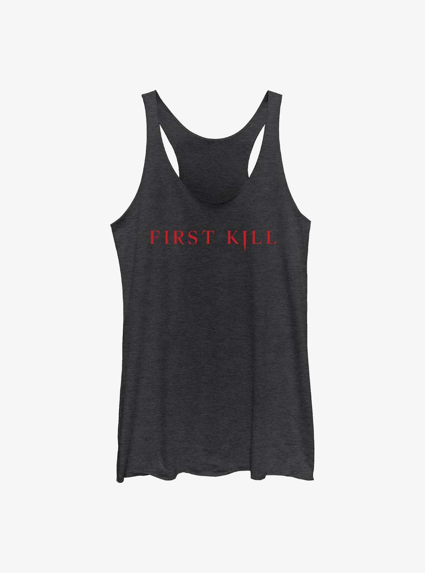 First Kill Logo Girls Tank - BLACK | Hot Topic