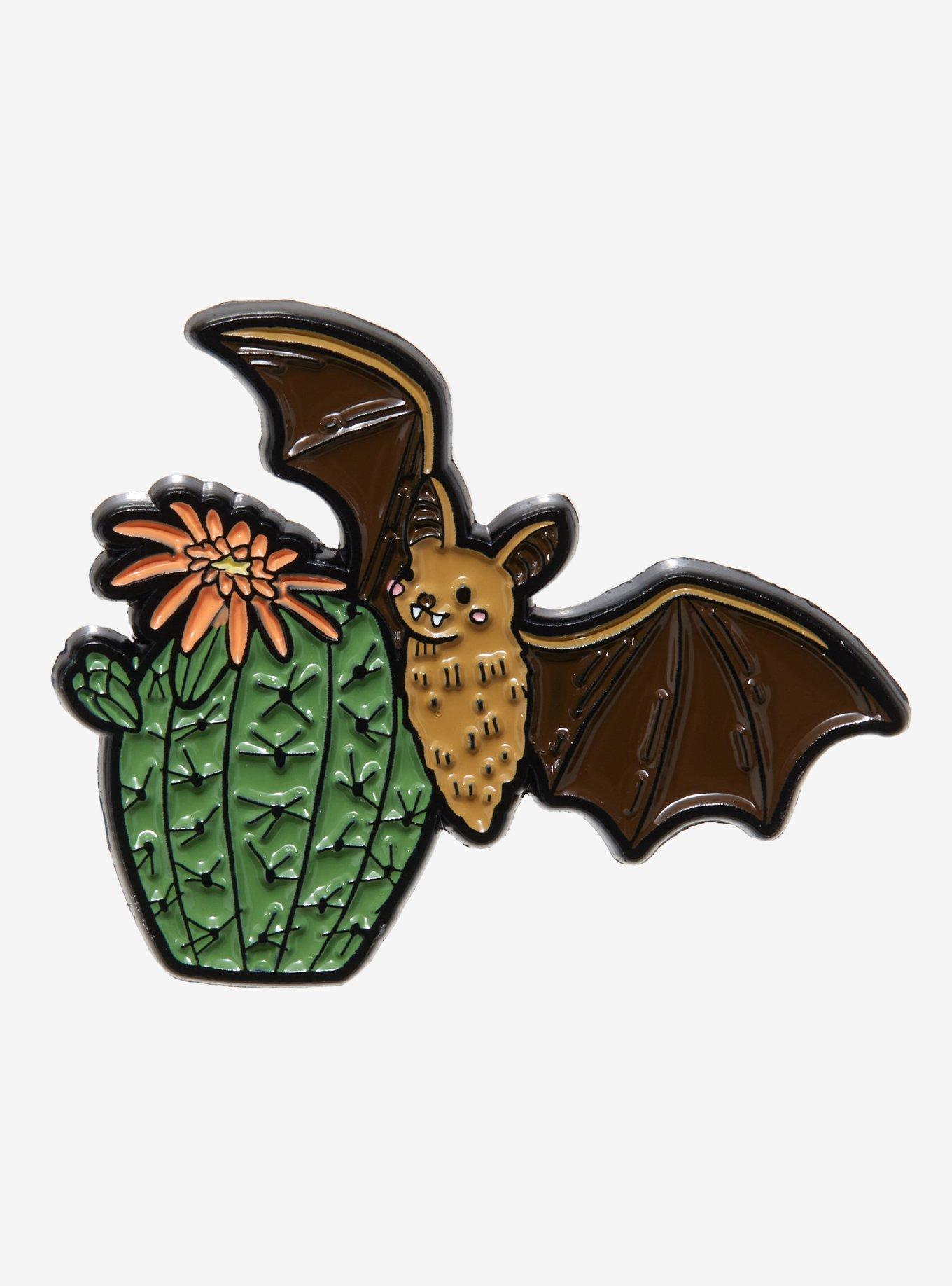 Cactus Bat Enamel Bat | Hot Topic
