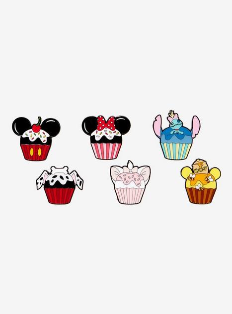 Loungefly Disney Character Cupcake Blind Box Enamel Pin | Hot Topic