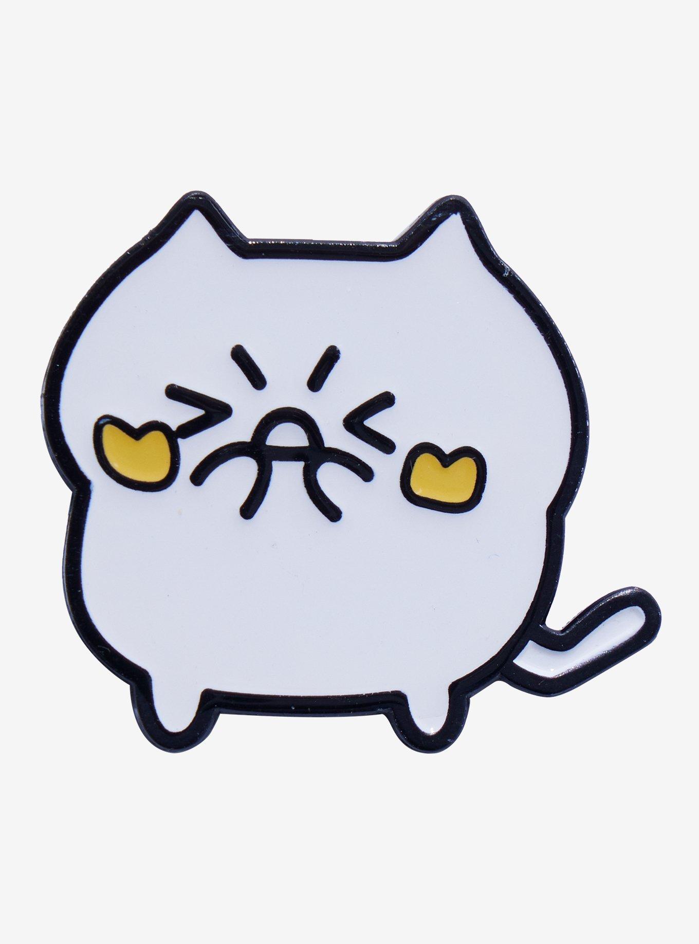 Poop Time Cat Enamel Pin By Robot Dance Battle | Hot Topic