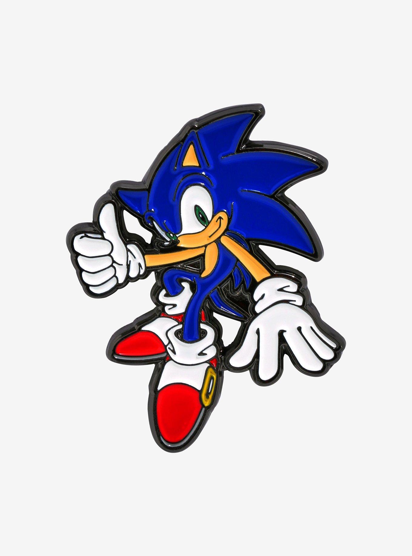 Sonic The Hedgehog Thumbs Up Enamel Pin | Hot Topic