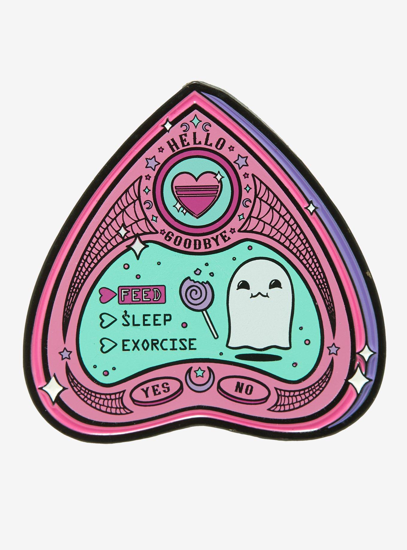 Ghost Planchette Tech Pet Enamel Pin | Hot Topic