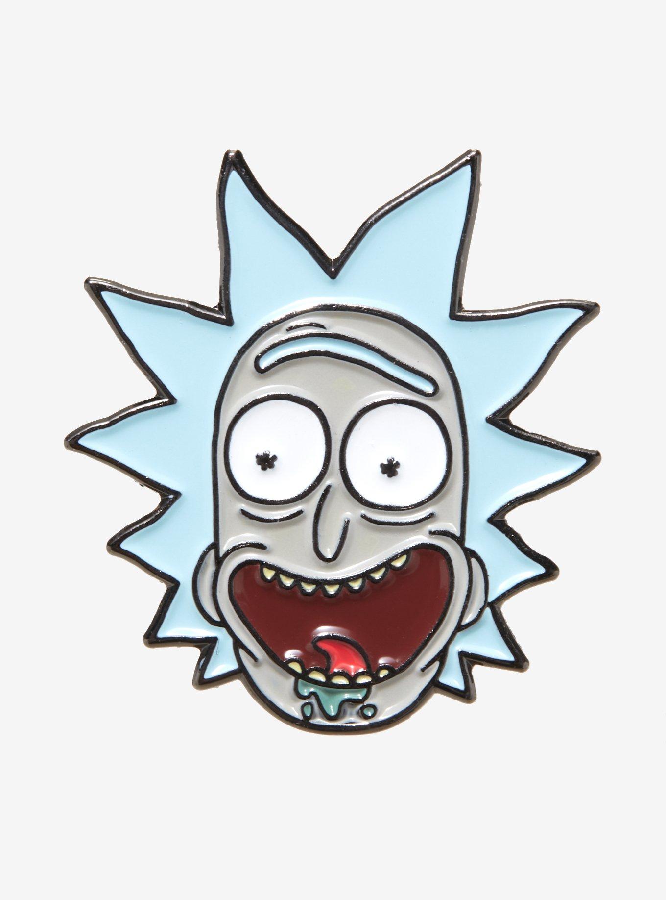 Rick And Morty Rick Enamel Pin | Hot Topic