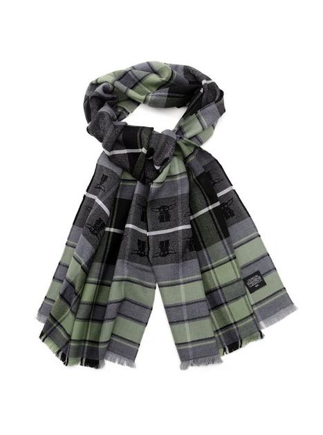 Star Wars The Mandalorian The Child Gray Scarf | Hot Topic