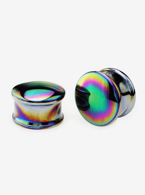 Steel Oil Slick Plug 2 Pack | Hot Topic