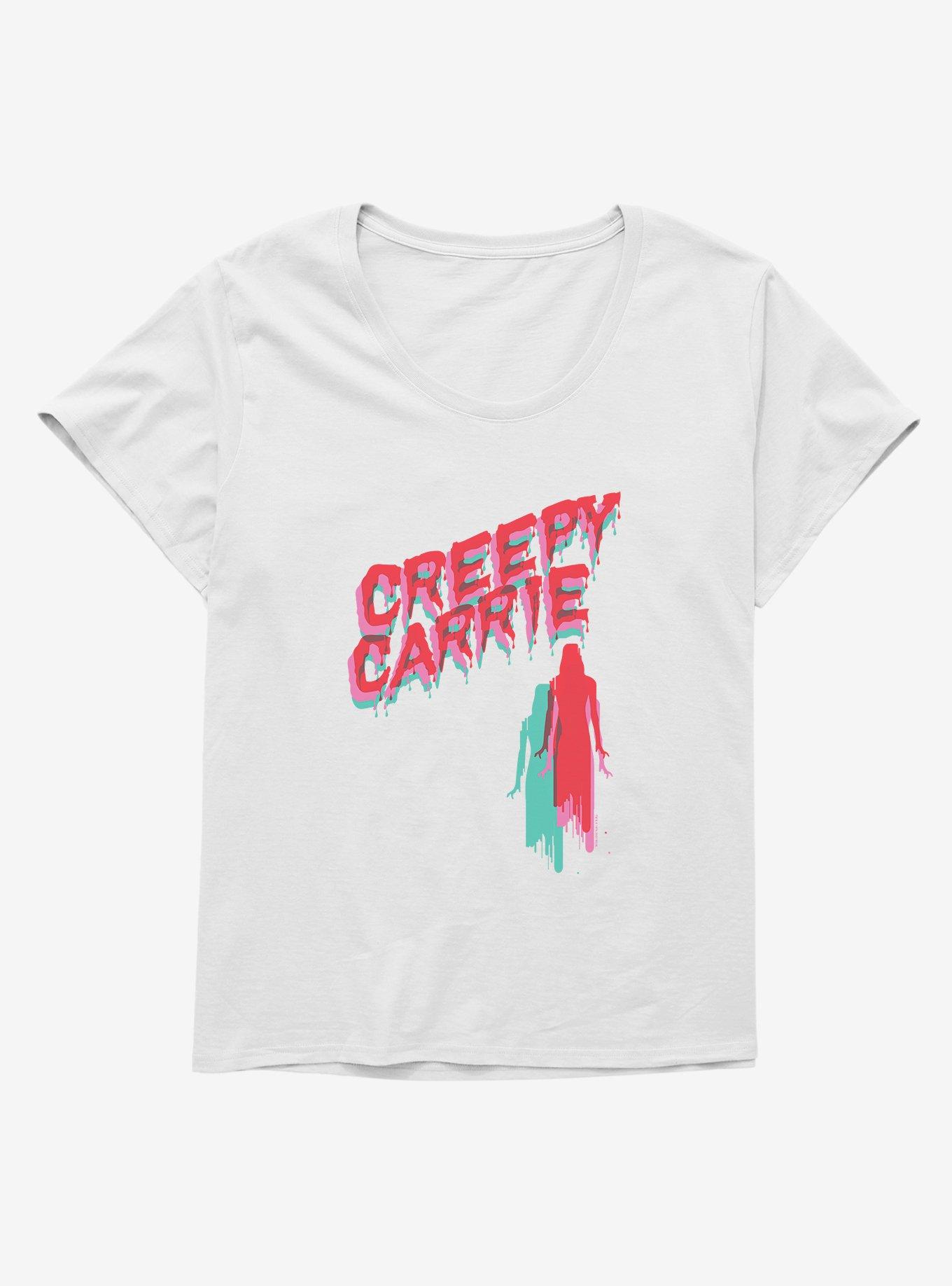 Carrie 1976 Creepy Carrie Girls T-Shirt Plus Size | Hot Topic