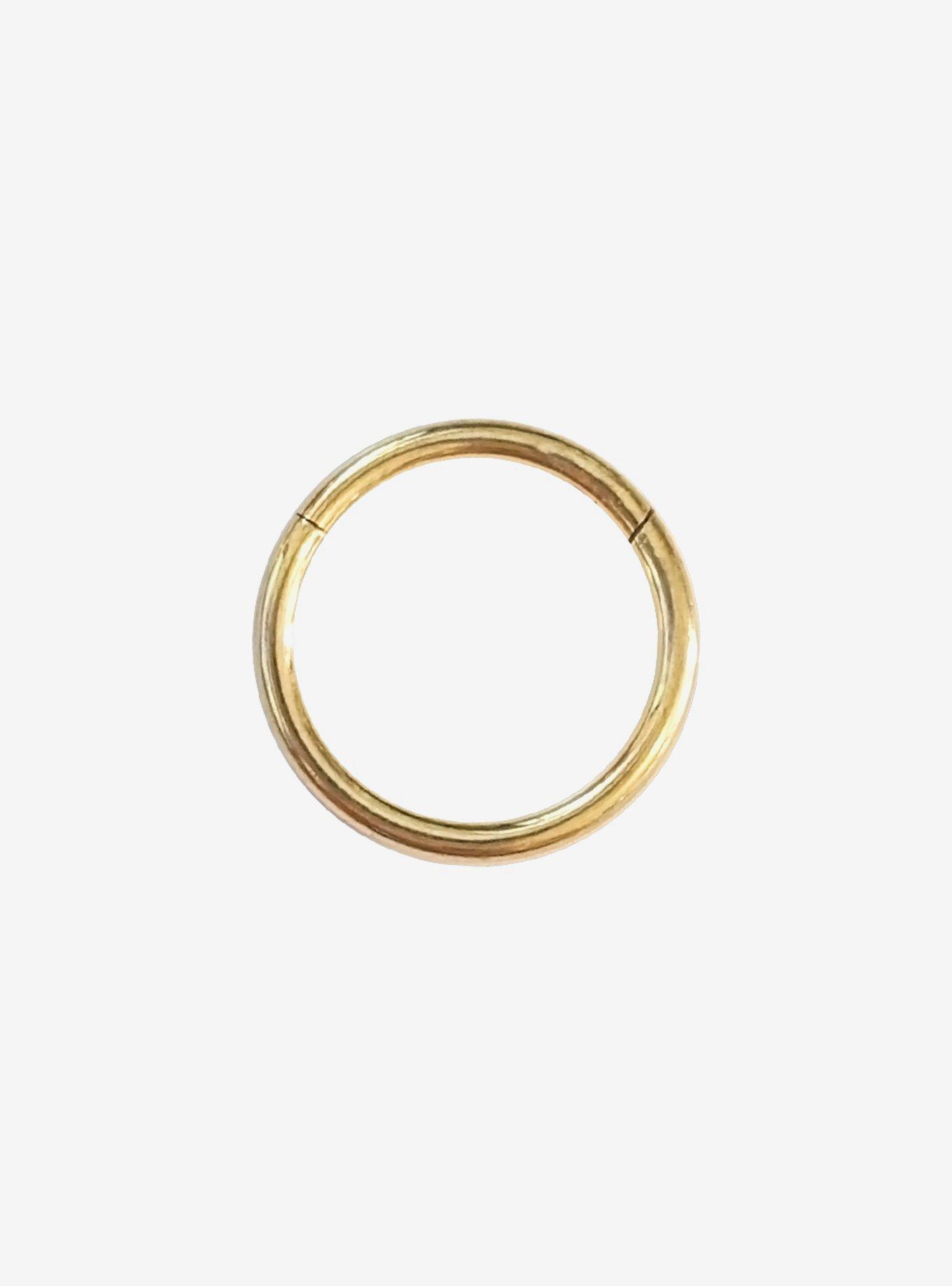 Hot Topic 16G Steel Gold Hinged Clicker | Mall of America®