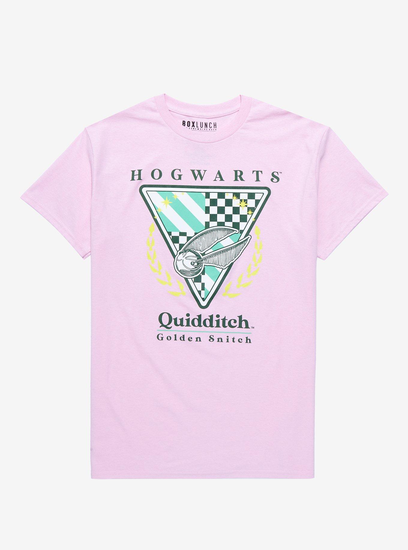 Harry Potter Hogwarts Quidditch Logo Women's T-Shirt - BoxLunch ...