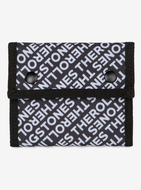 Bugatti Rolling Stones All Over Print Trifold Wallet with Double Snap ...