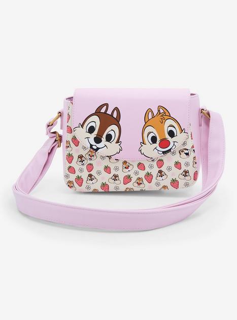 Loungefly Disney Chip 'N' Dale Strawberries Crossbody Bag | Hot Topic