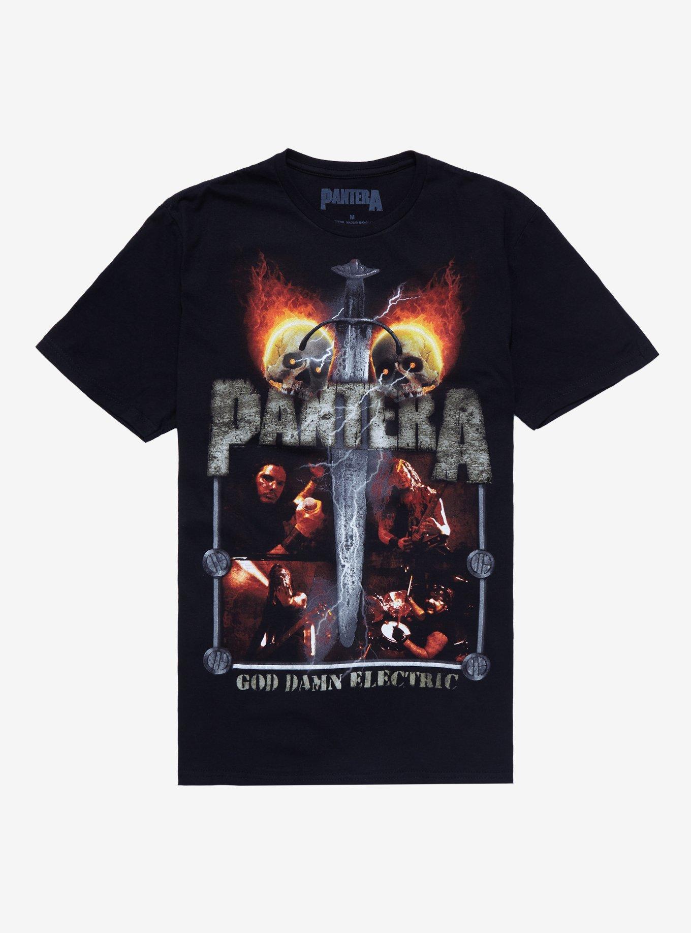 Pantera Skull Sword T Shirt Hot Topic