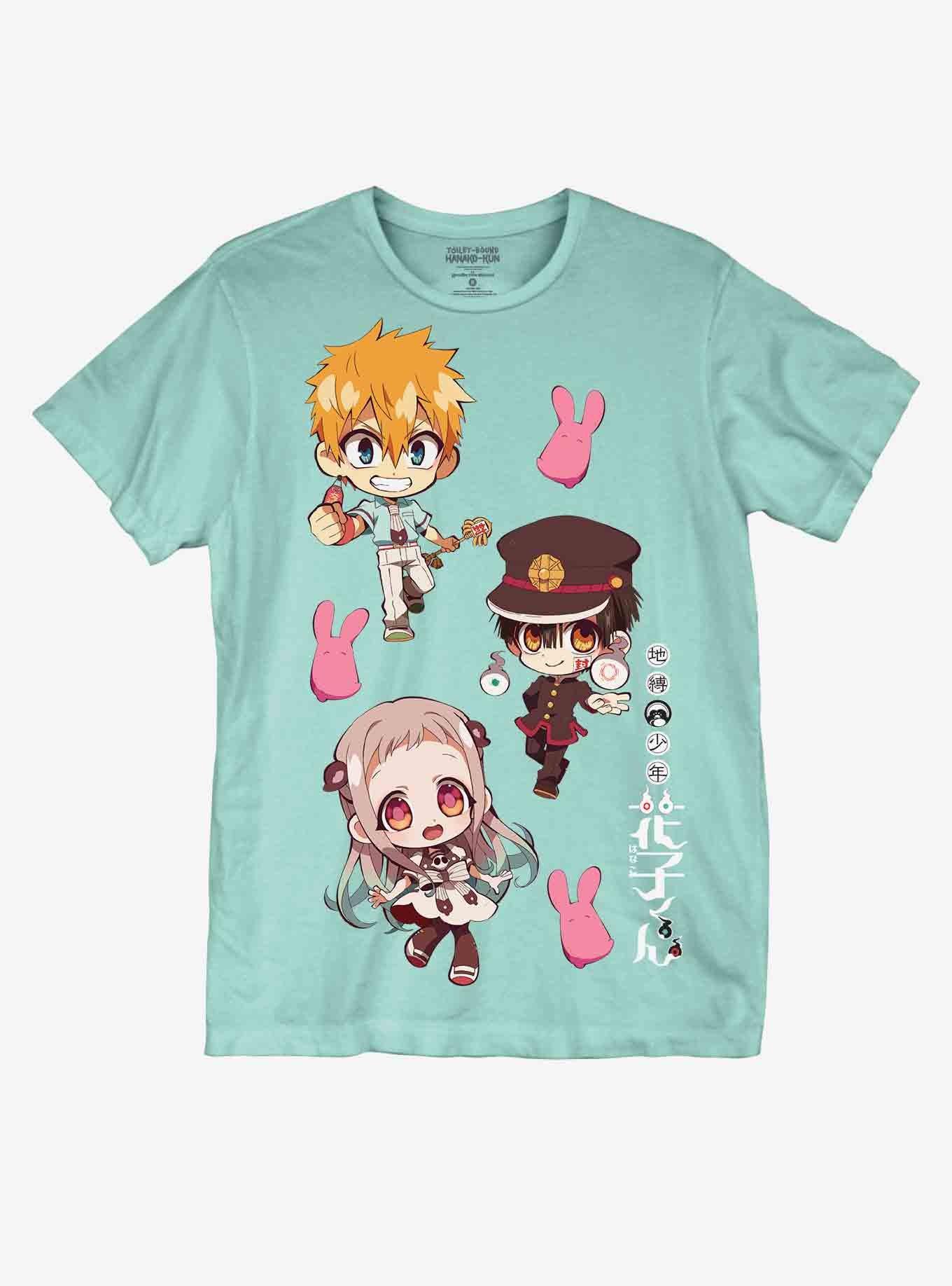 Toilet-Bound Hanako-Kun Chibi Trio Boyfriend Fit Girls T-Shirt | Hot Topic