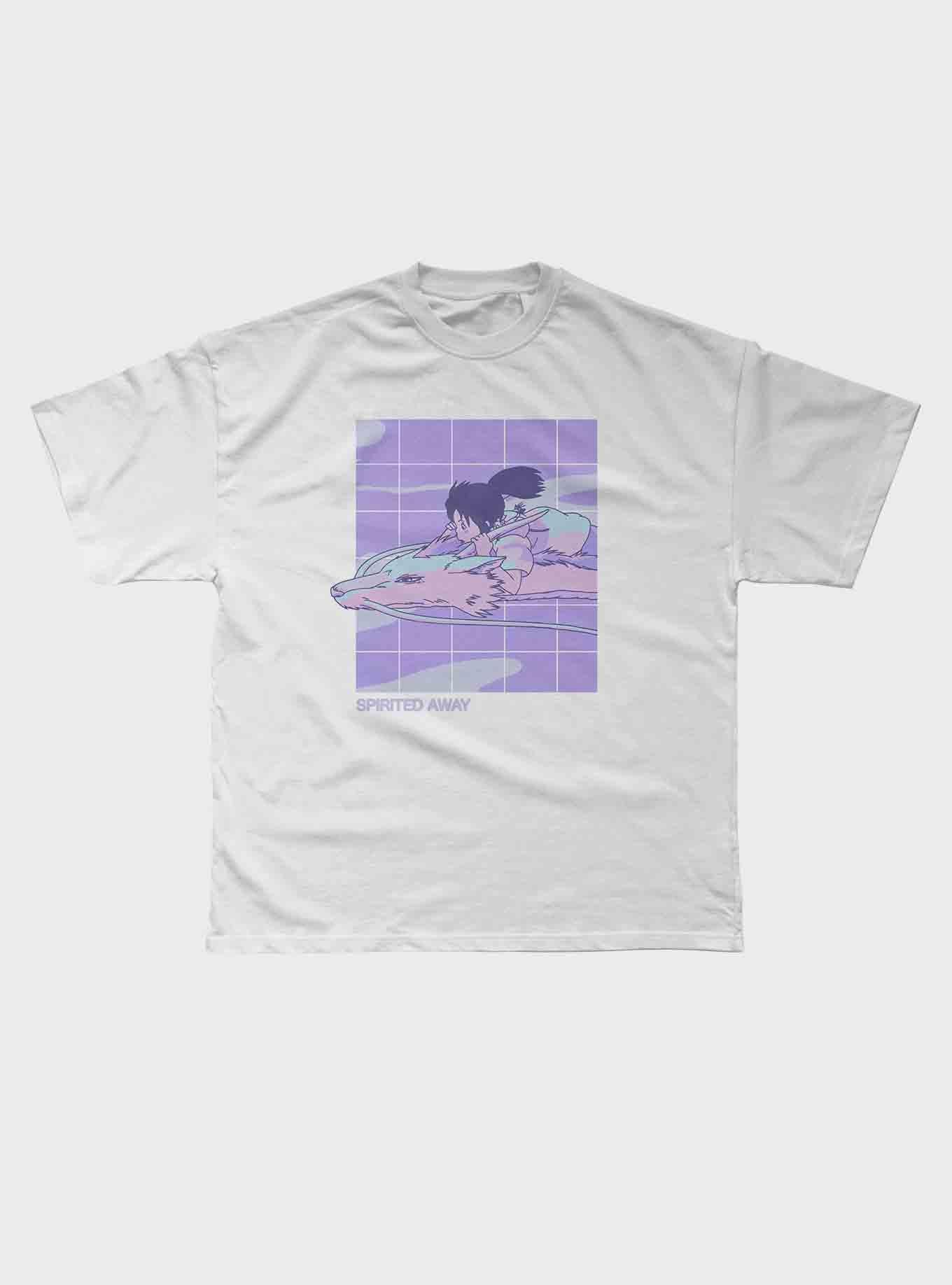 Studio Ghibli Spirited Away Flying Boyfriend Fit Girls T-Shirt | Hot Topic