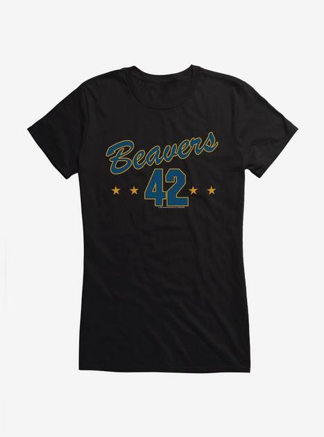Teen Wolf Beavers 42 Girls T-Shirt - BLACK | Hot Topic
