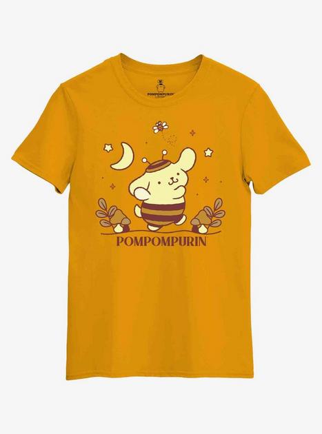 Pompompurin Bee Boyfriend Fit Girls T-Shirt Plus Size | Hot Topic