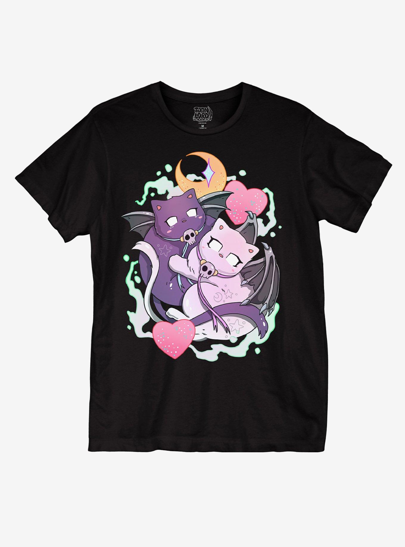 Celestial Bat Cats T-Shirt By Toon Lord | Hot Topic