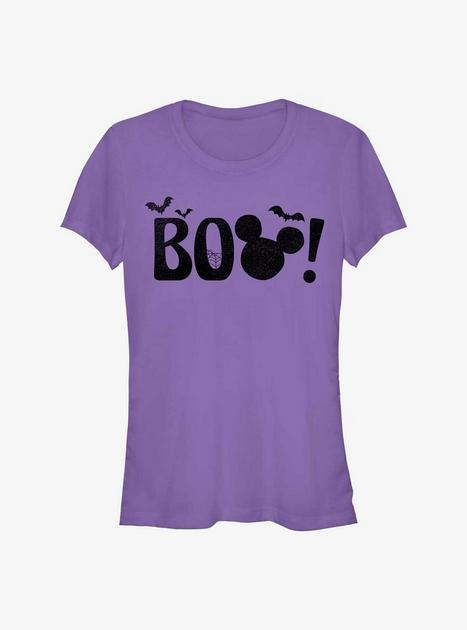Disney Mickey Mouse Big Boo Mickey Girls T-Shirt - PURPLE | Hot Topic