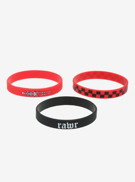 Rawr Rubber Bracelet Set | Hot Topic