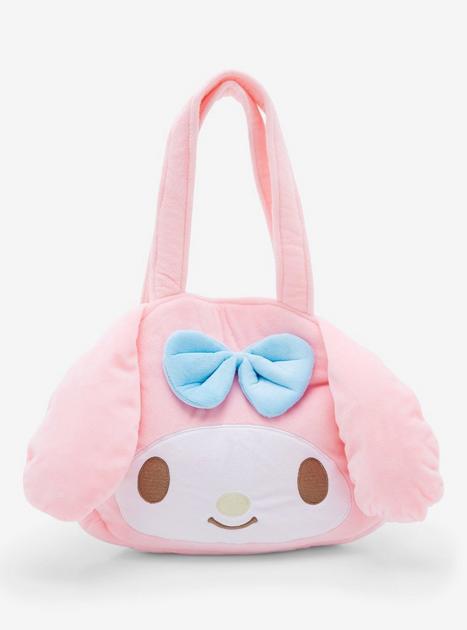 My Melody Face Plush Tote Bag | Hot Topic