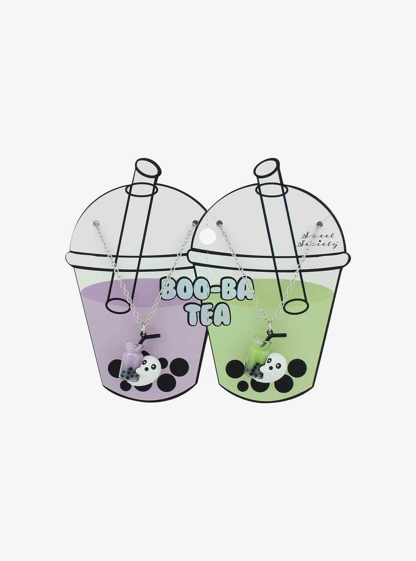 Ghost Boba Best Friend Necklace Set | Hot Topic