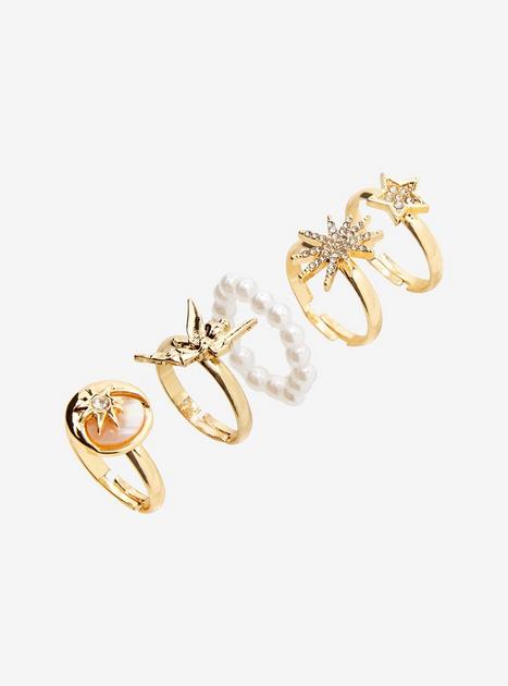 Disney Peter Pan Tinker Bell Sparkle Rings | Hot Topic