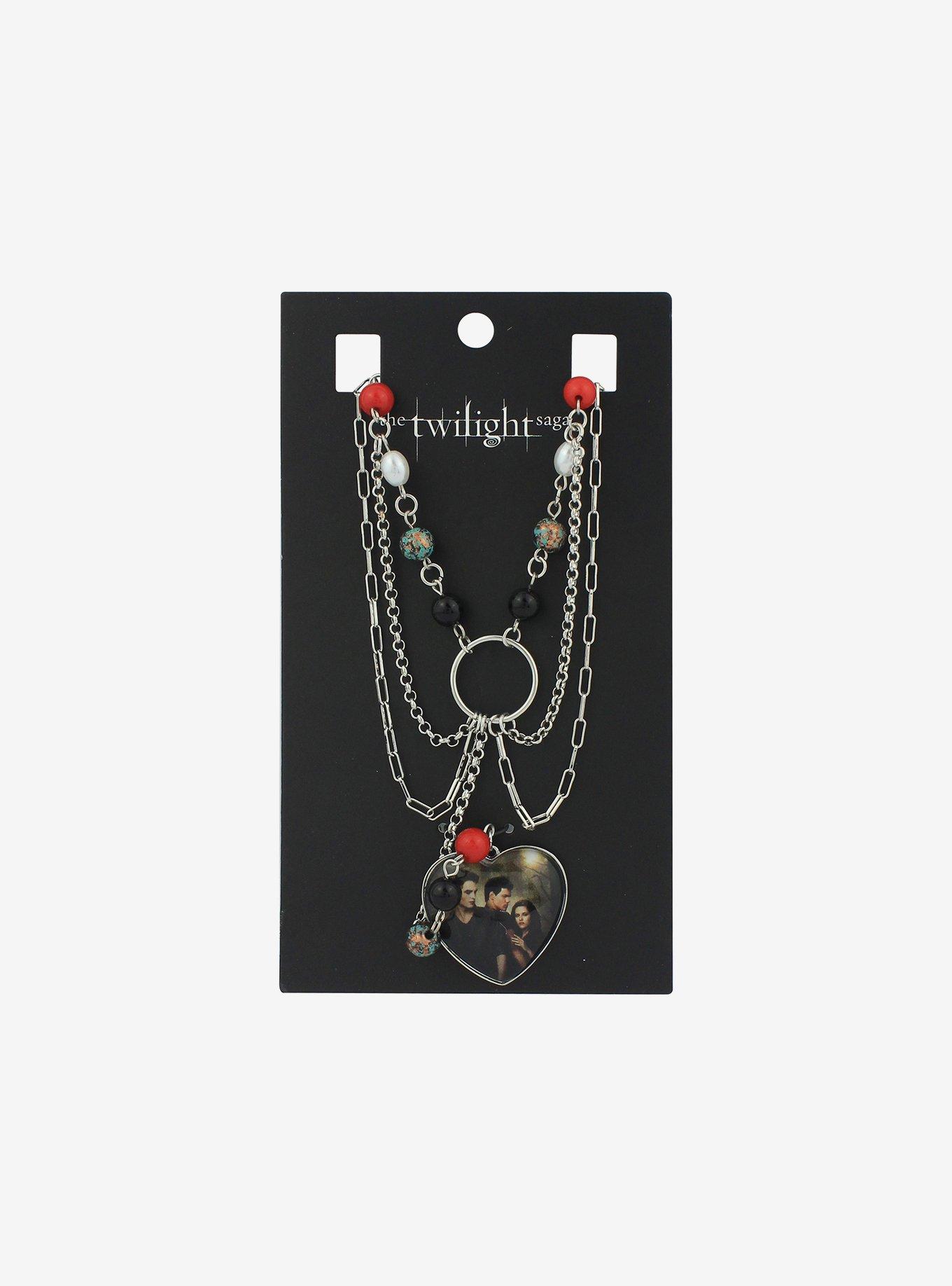 Twilight Beaded Photo Lariat Necklace | Hot Topic