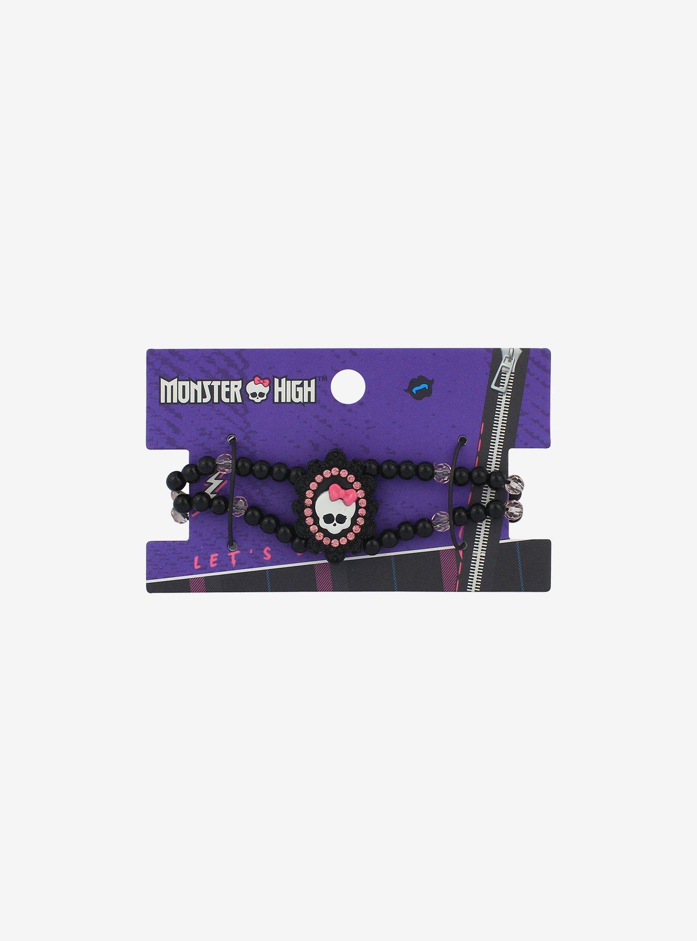 Monster High Skullette Beaded Bracelet | Hot Topic